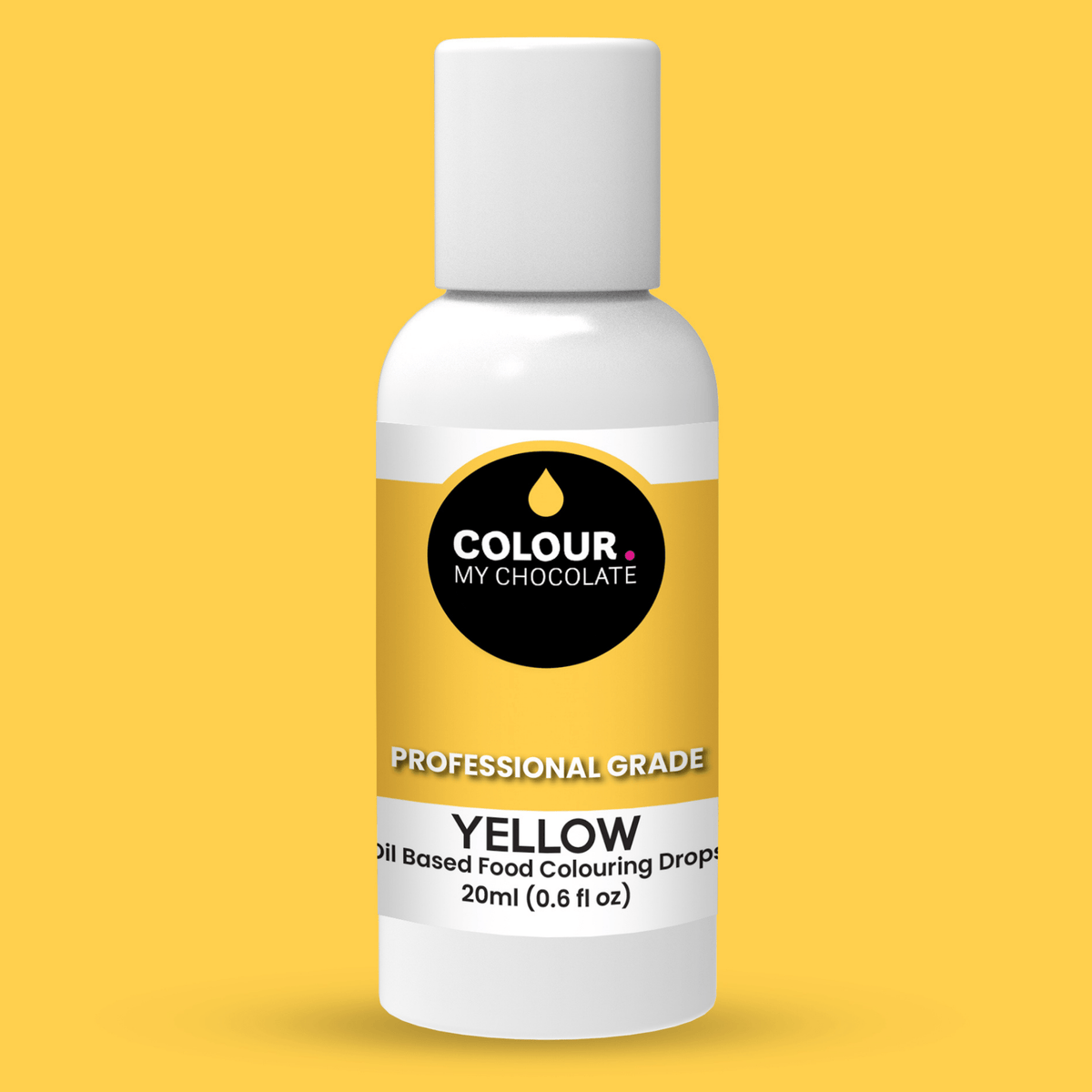 YELLOW Oil Based Food Colouring Drops